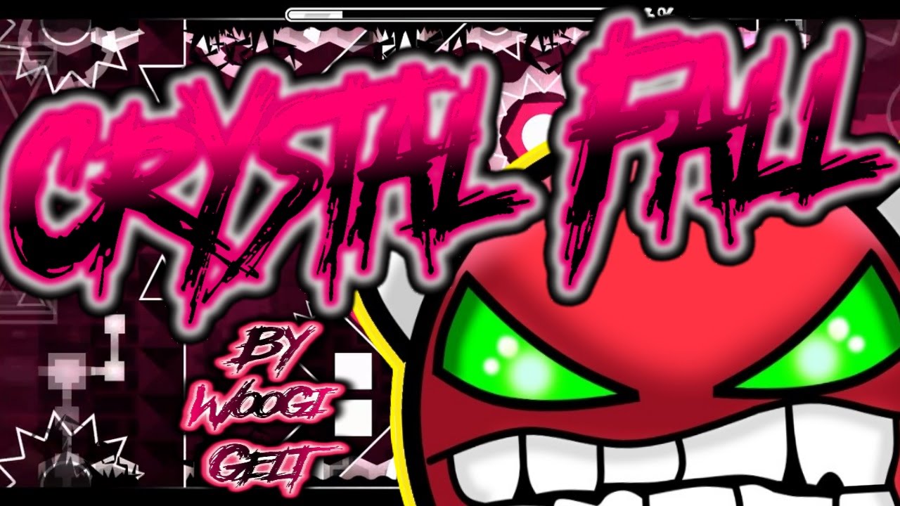 Crystal Fall (Easy Demon) By Gelt - Geometry Dash 2.0 - YouTube