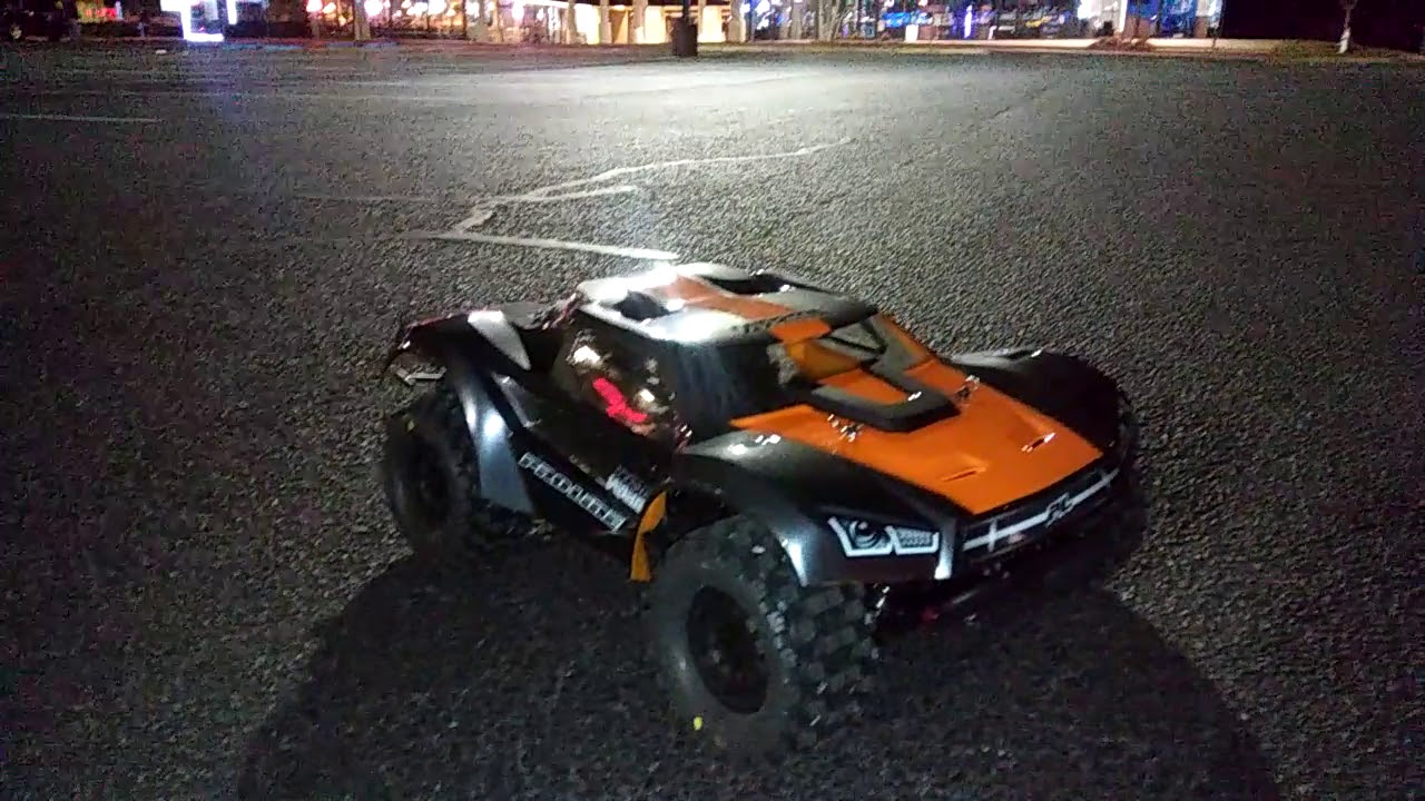 Arrma Senton 6s BLX Monster Truck Conversion Test Run - YouTube
