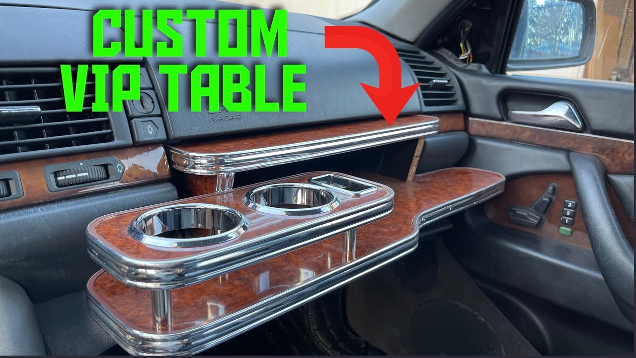 Custom Lorinser W140 VIP tables sent by a subscriber. Can we make more ...