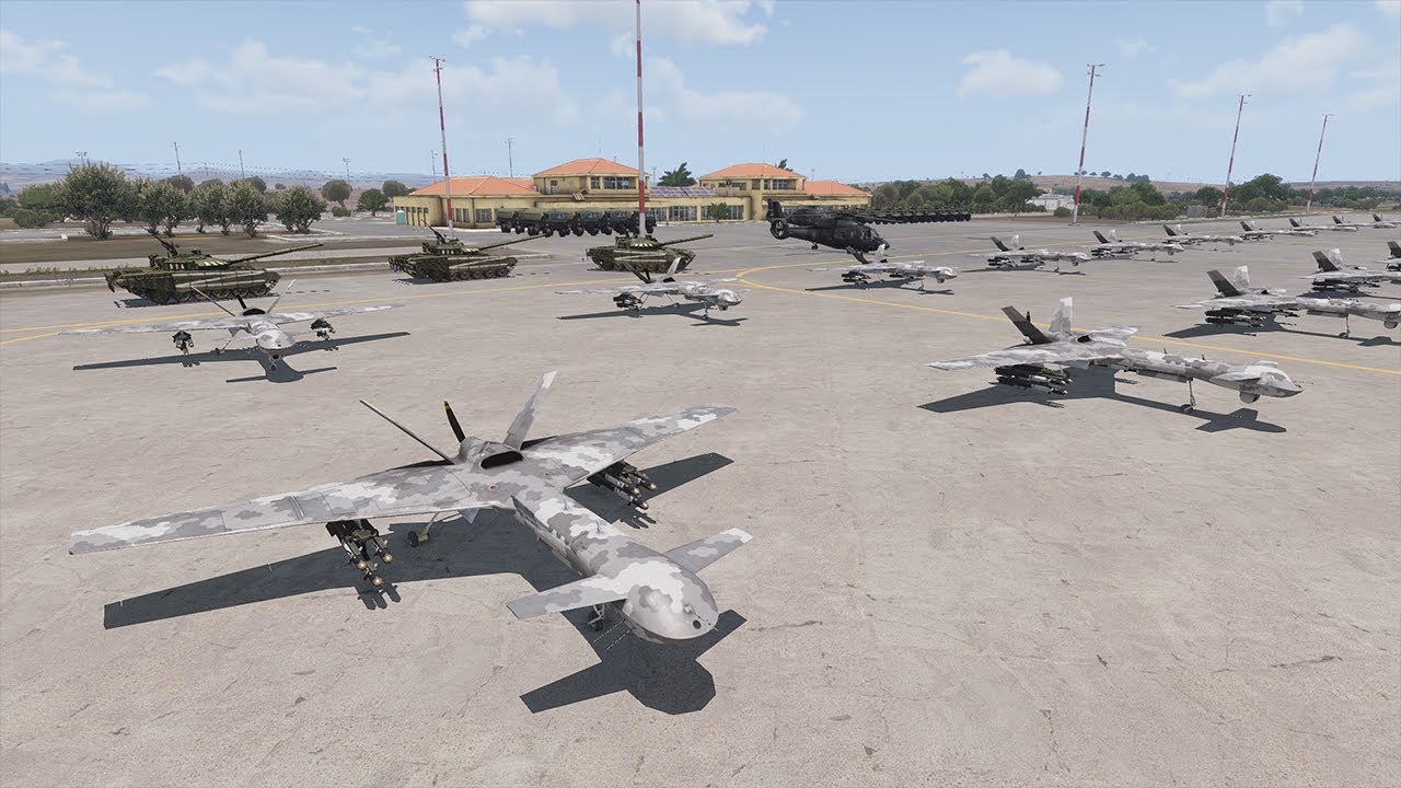 🔴Today Lost Their Most Advanced Drones by Bayraktar - Arma 3 - YouTube