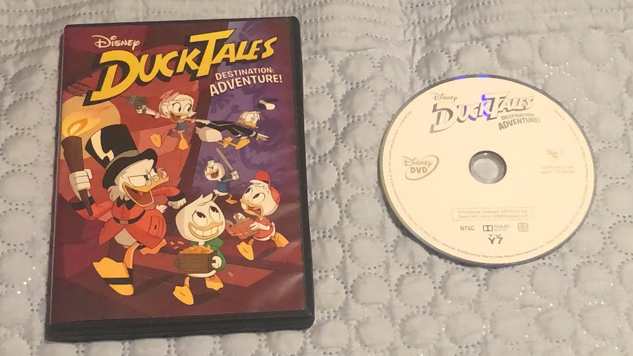 Opening to DuckTales: Destination Adventure! 2018 DVD (Main Menu option ...
