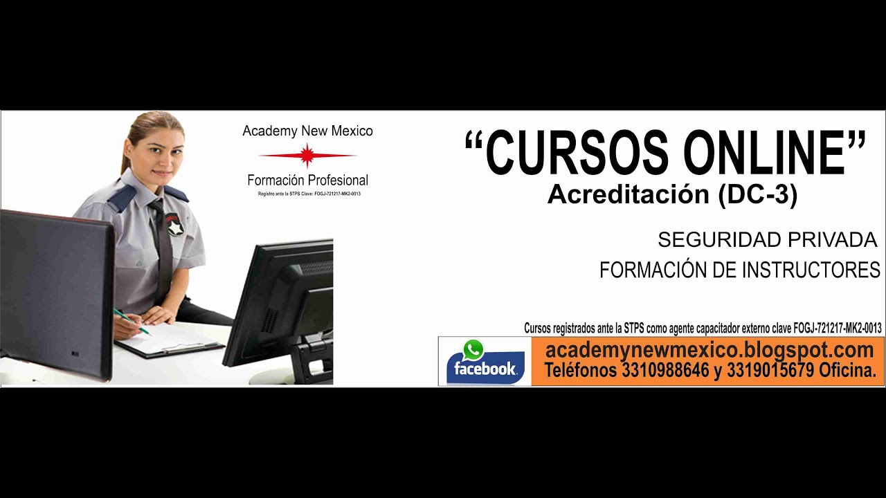 DC-3 (STPS), Curso de acreditación para Seguridad Privada en Linea ...