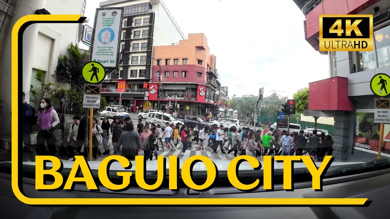 Driving in Baguio City 2023 | Malcolm Square to Marcos Highway | 4K ...