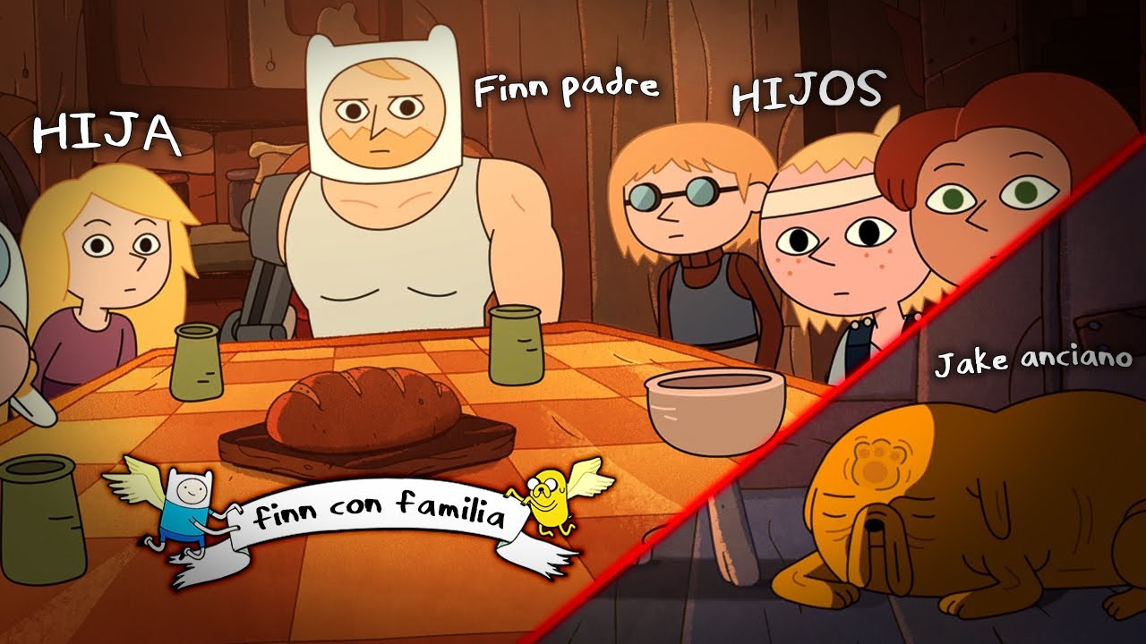 ¿FINN con FAMILIA y JAKE ANCIANO? | Fionna y Cake: episodio 5 ...