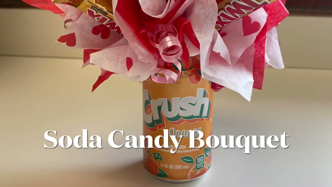 Coke Candy Bouquet Arrangements