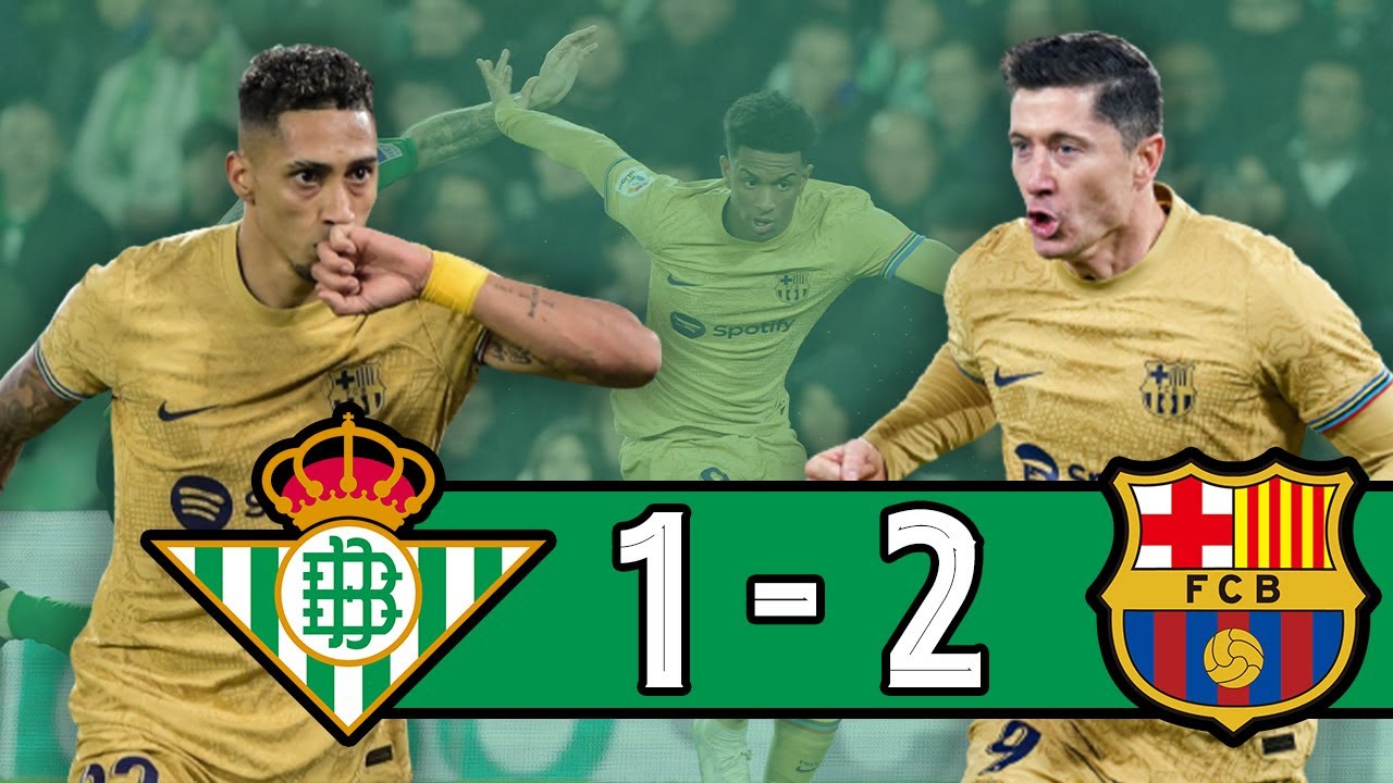 5 Headlines from Barcelona's 2-1 Win vs. Real Betis | Hot and Cold ...