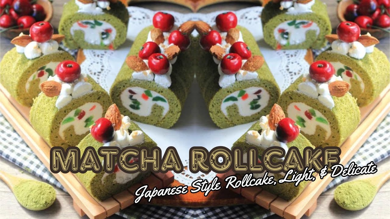 TINTIN RAYNER | Tintin Rayner Recipe | Resep Matcha rollcake - YouTube