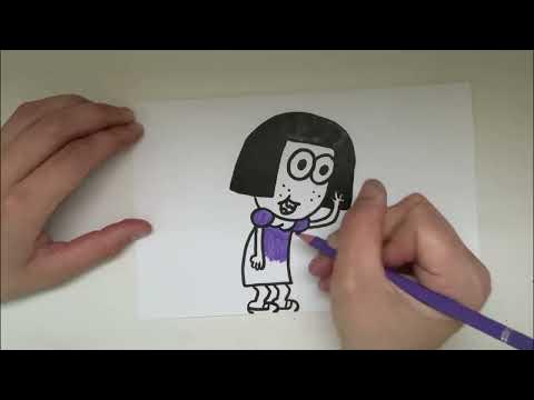How to draw Tilly Green | Big City Greens - YouTube