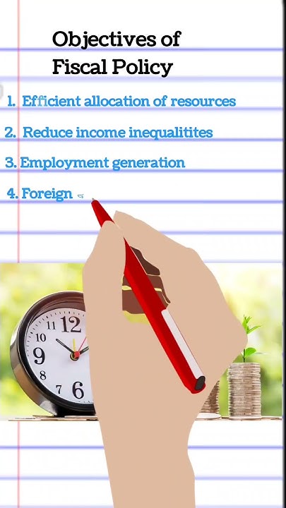 Fiscal Policy| Objectives of Fiscal Policy| Tools | Types of Fiscal ...