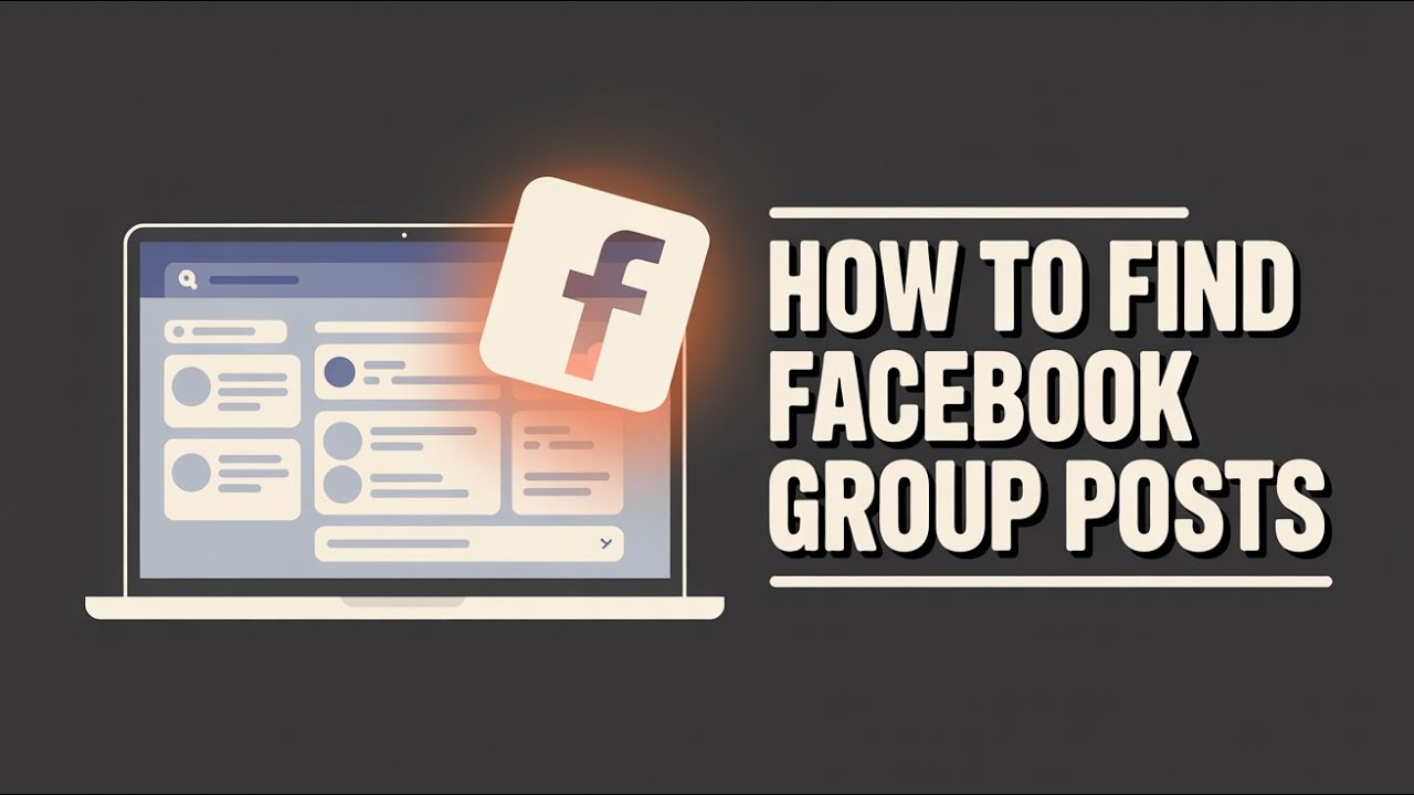 How to Search Facebook Group Posts - YouTube