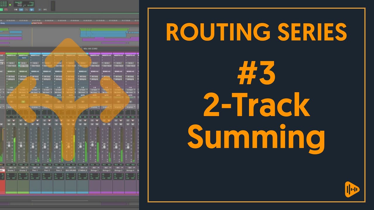 ROUTING SERIES No. 3 - Summing-Bus (in Pro Tools) - YouTube
