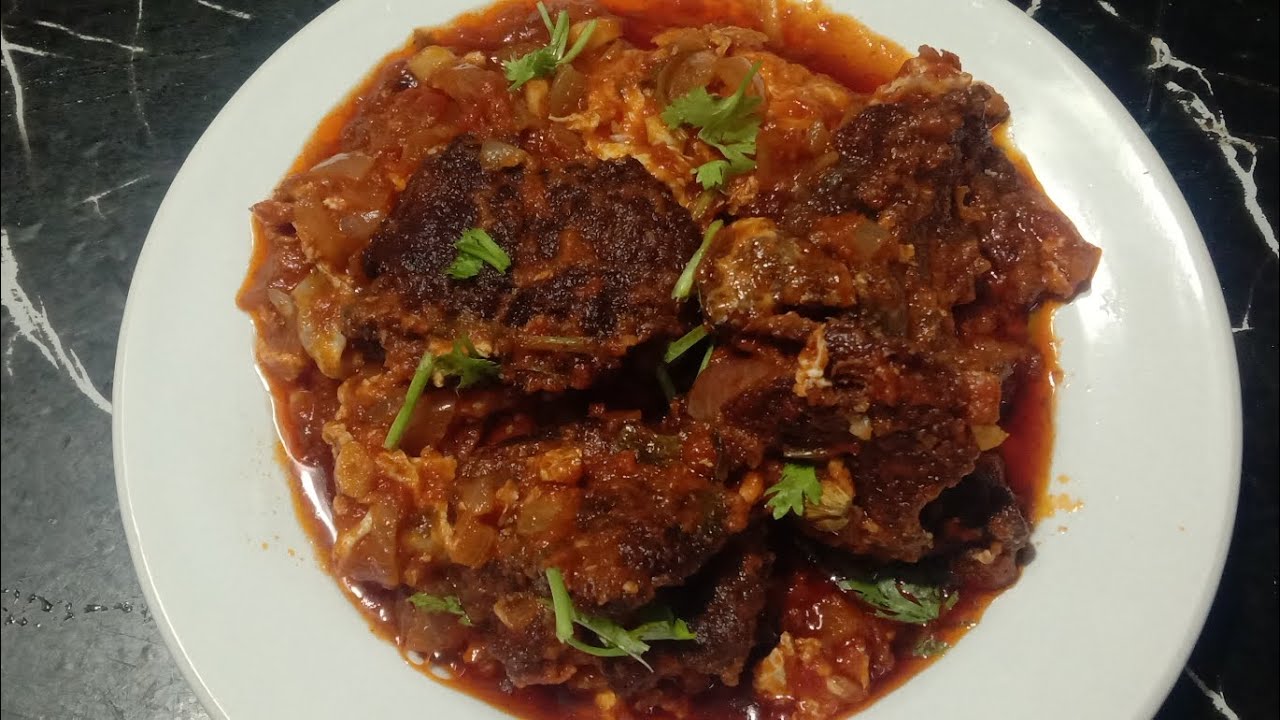 Dry meat gravy / uppukandam kaarakulambu / kabab katta sherwa / curry ...