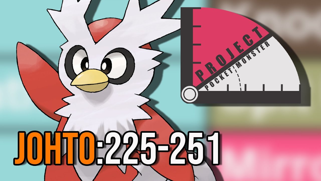 Rebalancing Johto Pokémon: 225-251 - YouTube