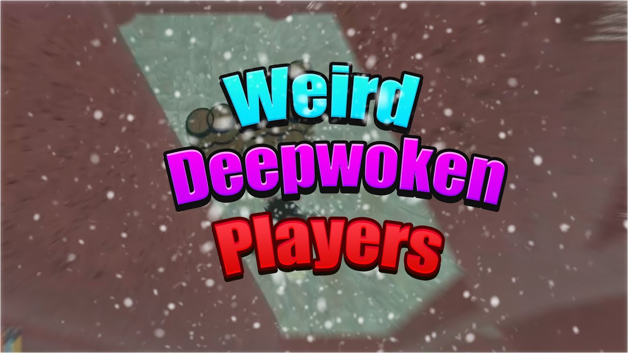 [Deepwoken] Deepwoken players are weird - YouTube
