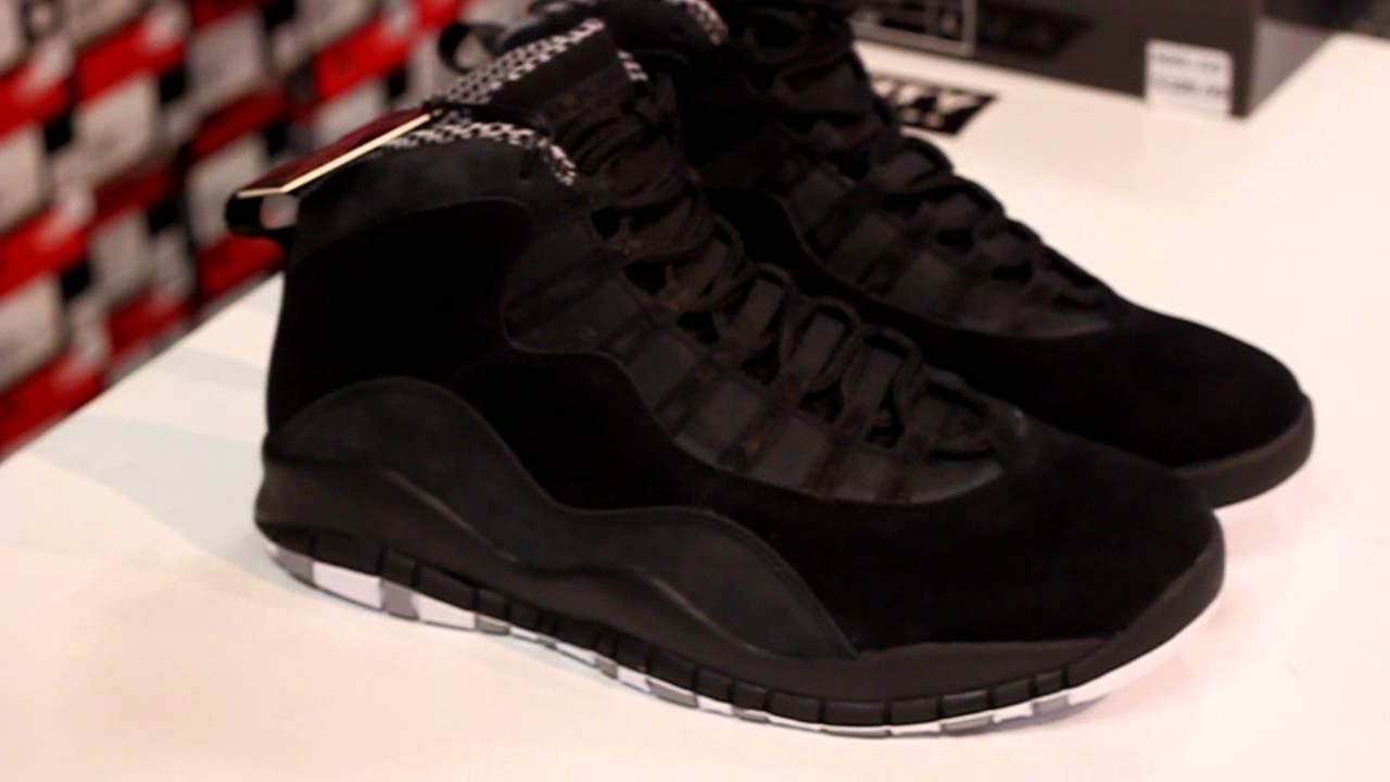 JORDAN RETRO 10 "STEALTH" - YouTube