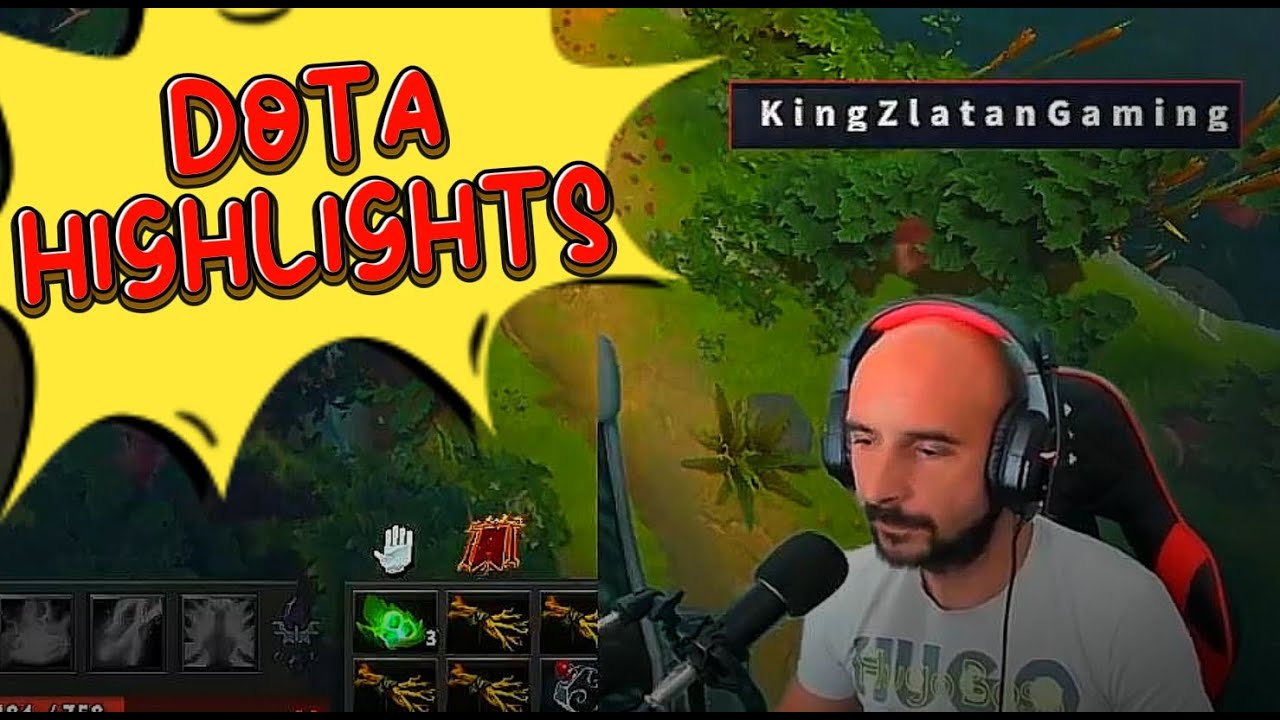 DOTA 2 HIGHLIGHTS - 10K MMR by KingZlatanGaming - YouTube