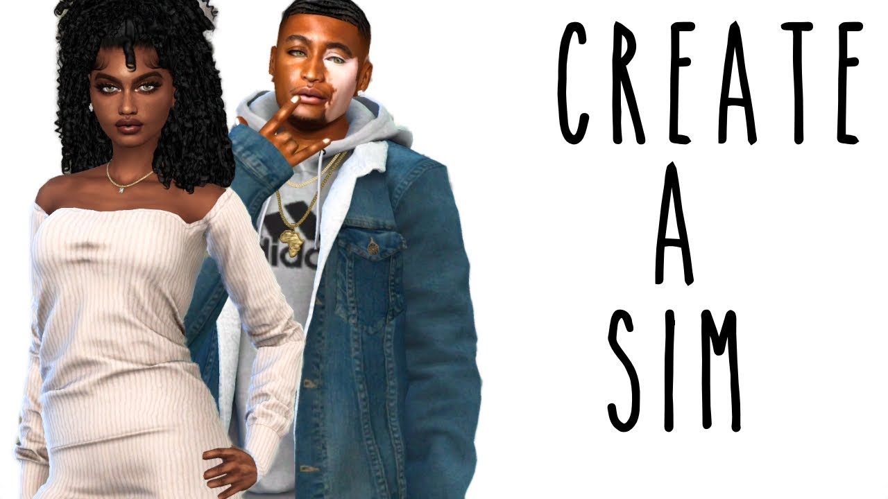 SIMS 4 CAS + CC LINKS ⏐ Create A Sim with me 💚 - YouTube