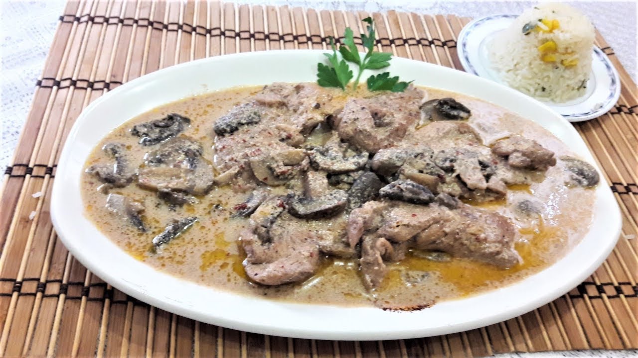 PECHUGA DE POLLO EN CREMA DE CHIPOTLE - YouTube