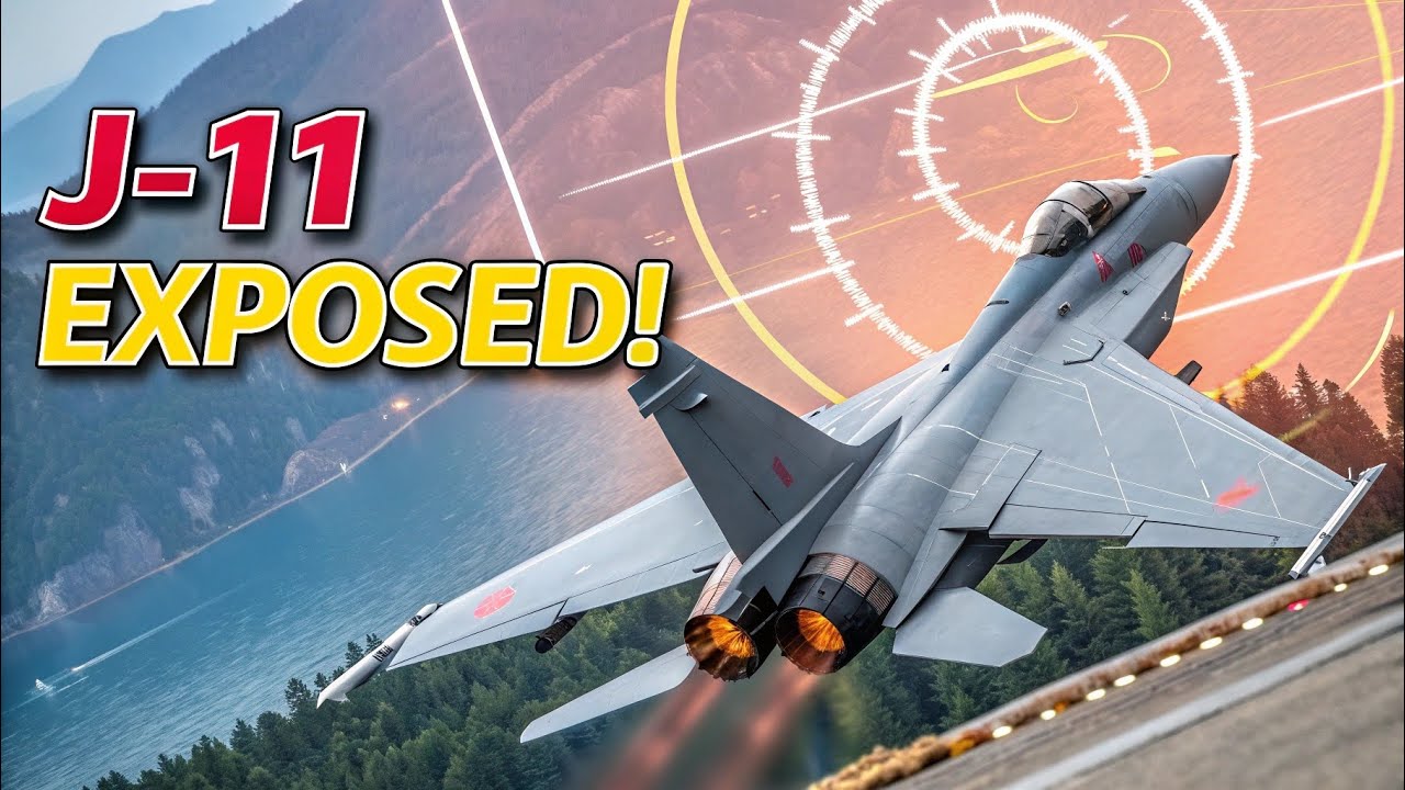China's J-11 Fighter Jet: Power from Every Angle! - YouTube