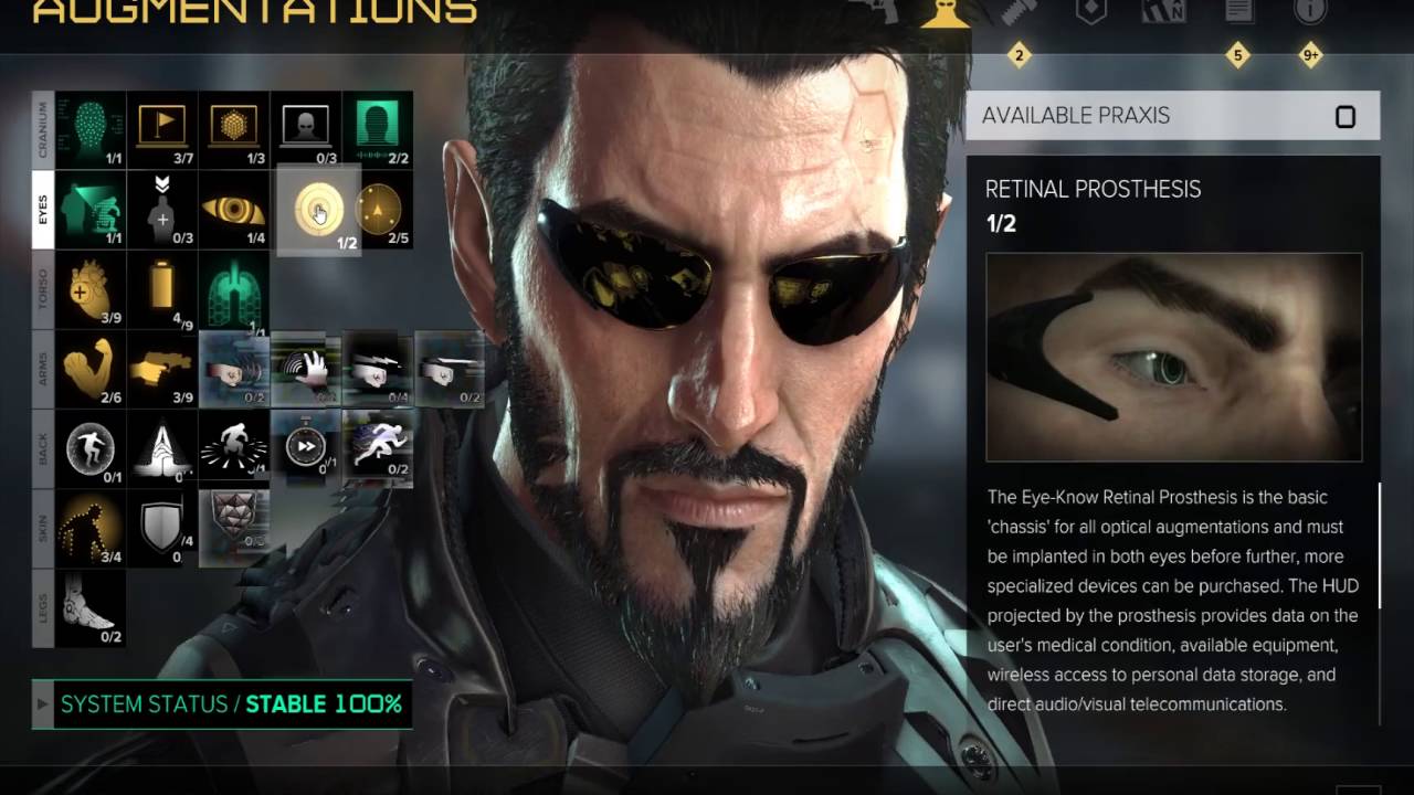 Deus Ex Mankind Divided UI Glitch - YouTube