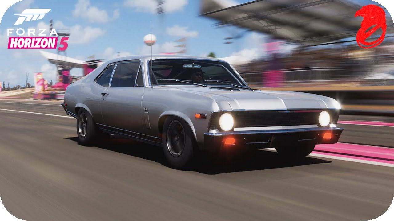 UN CHEVY NOVA DE DRAG CON 1.500CV!! Forza Horizon 5 con Flowstreet ...