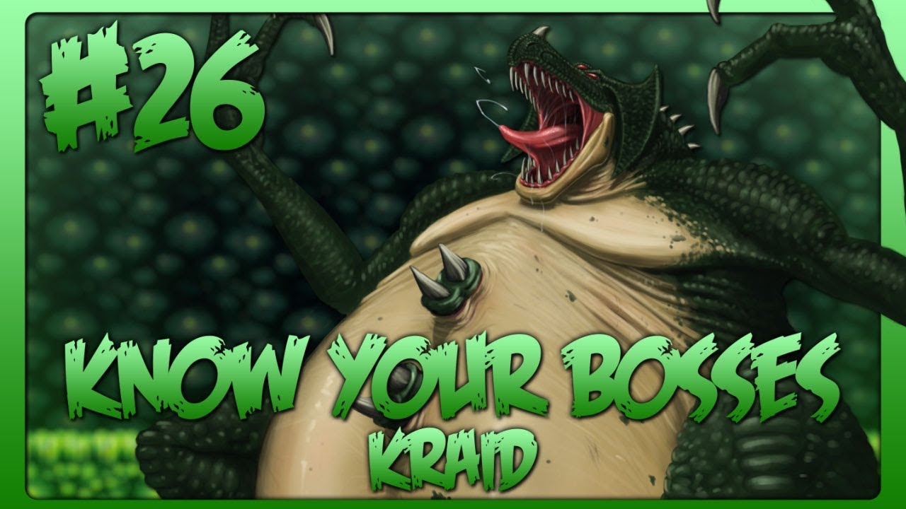 Know Your Bosses - Kraid (Super Metroid) #26 - YouTube