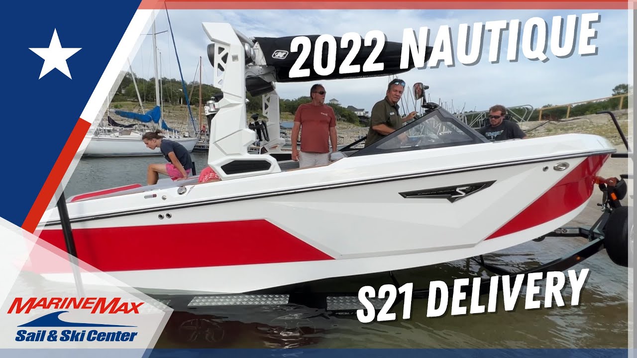 Nautique S21 Delivery With James Johnson & Howeth Family - YouTube
