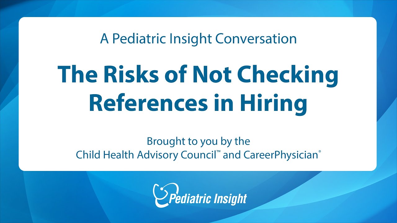 The Risk of Not Checking References in Hiring - YouTube
