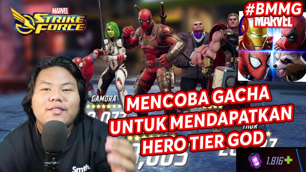 MENCOBA GACHA UNTUK MENDAPATKAN HERO TERKUAT TIER GOD DI GAME MARVEL ...