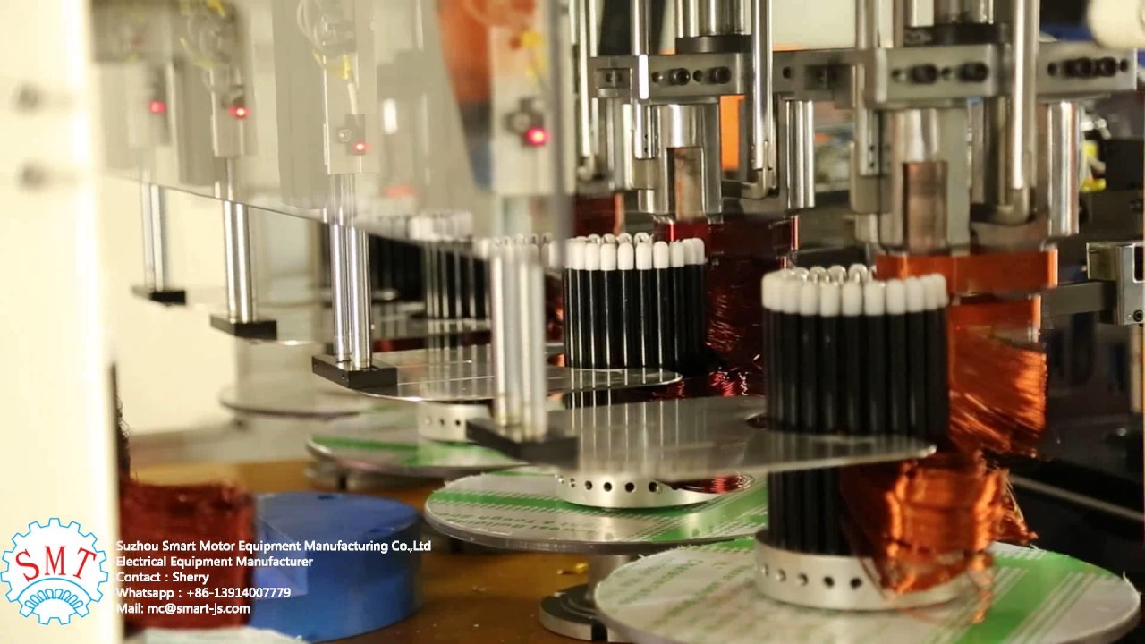 Automatic Washing Machine Motor Vertical Type Stator Coil Winding ...