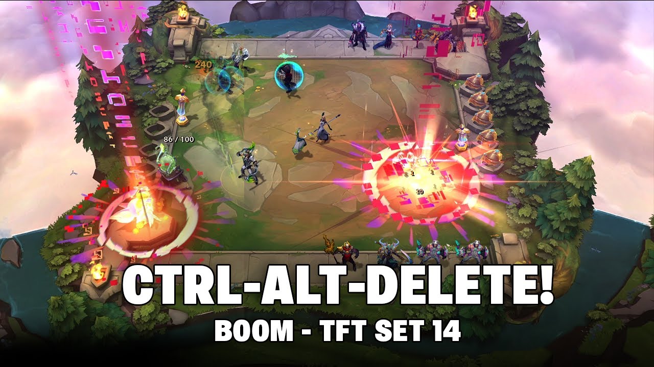BOOM: CTRL ALT DELETE - BATTLE PASS | TFT 14.1 - YouTube