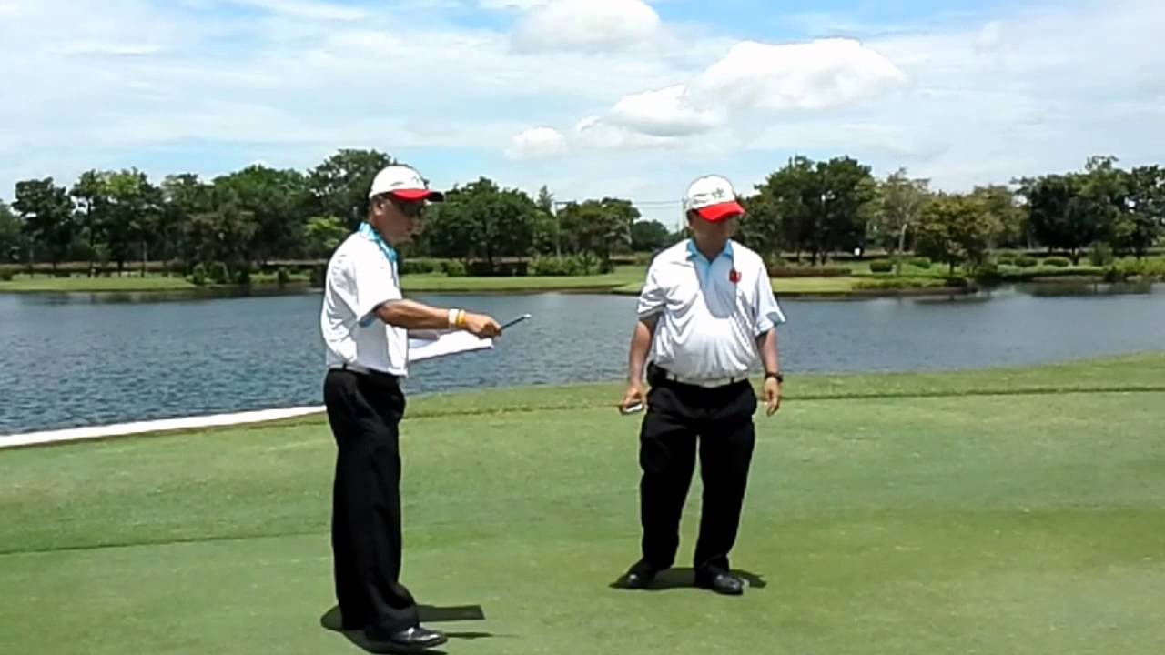 Putting Green Areas and Green Slopes Measurement - YouTube