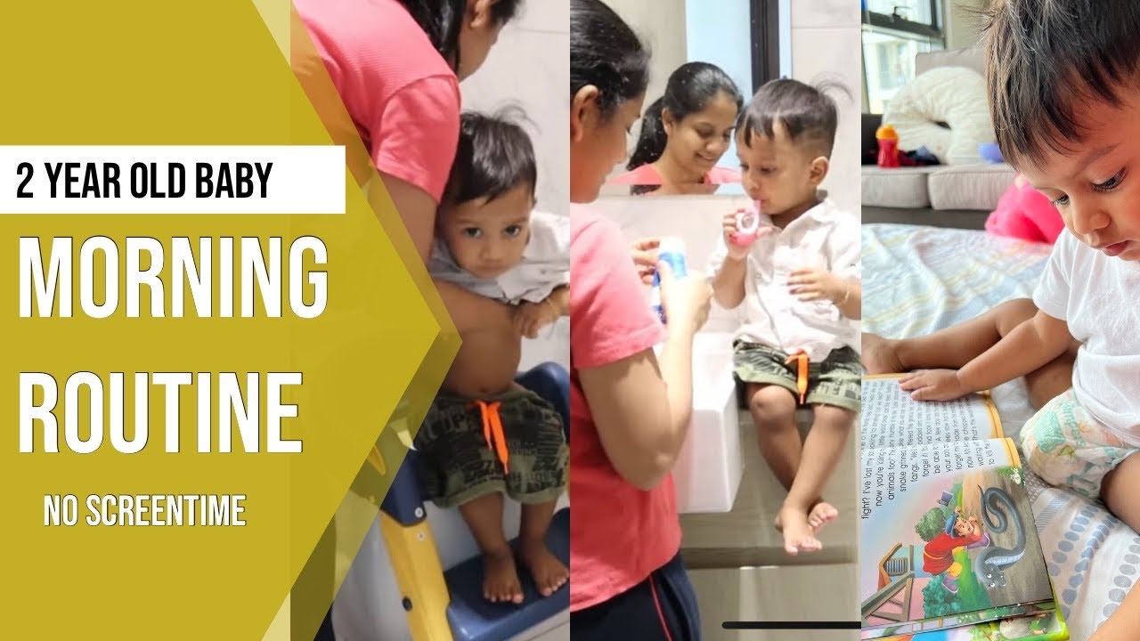Toddler morning routine | no screentime | baby morning routine # ...