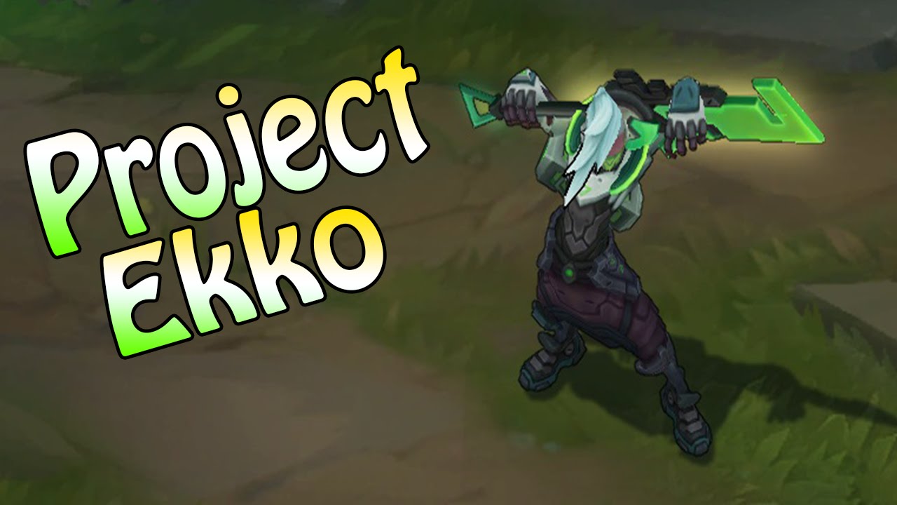 PROJECT EKKO - Skin Spotlight - Skin Vergleich - YouTube