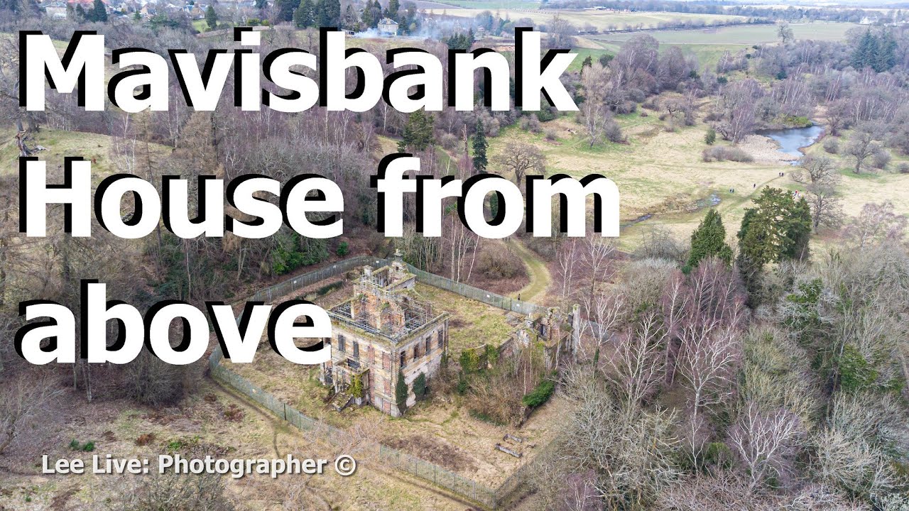 [7] Aerial Drone: Mavisbank House from above - YouTube