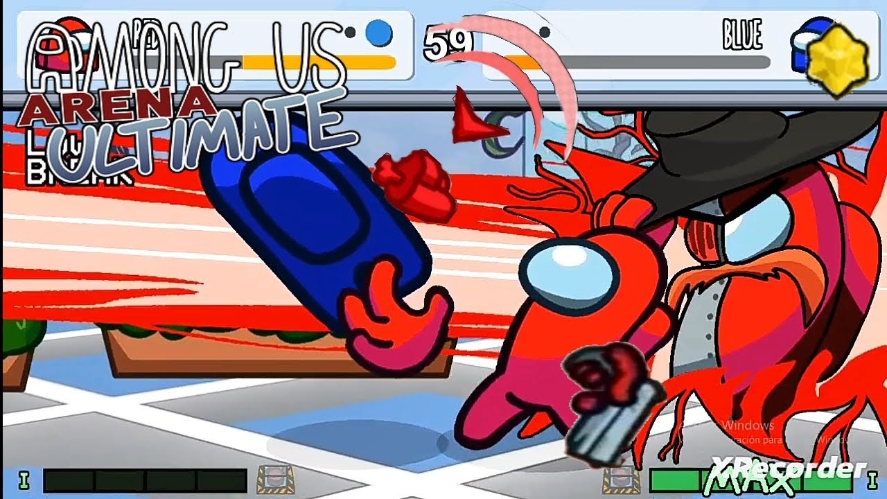 (Among us arena últimate) Gameplay Con Rojo - YouTube