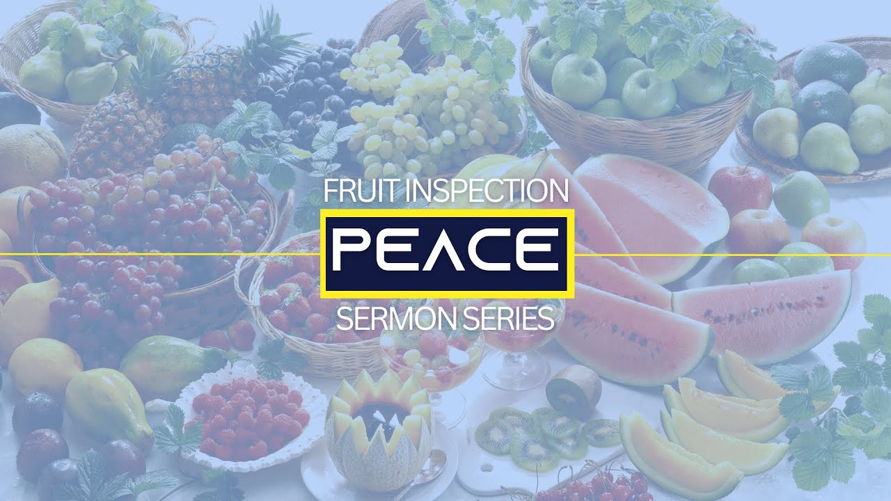 Fruit of the Spirit | Claiming Peace | Bro. Russell Pointer, Jr. - YouTube