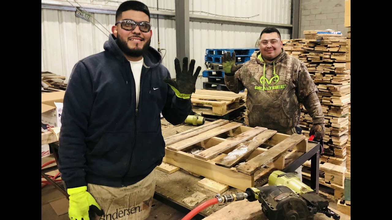 AJ Pallets Workforce - YouTube