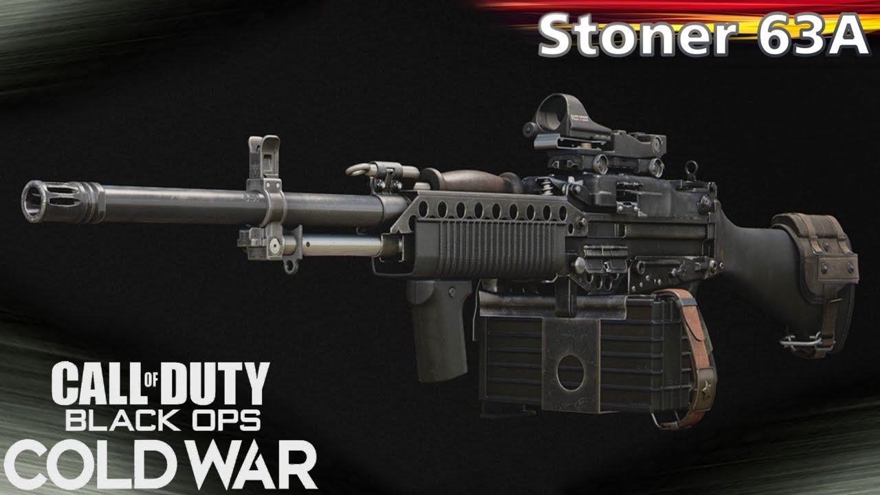 Black Ops Cold War Stoner 63A Gameplay - YouTube