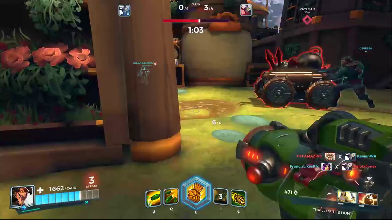 Paladins Gameplay 5-27 - Learning how to NOT die... For real this time ...