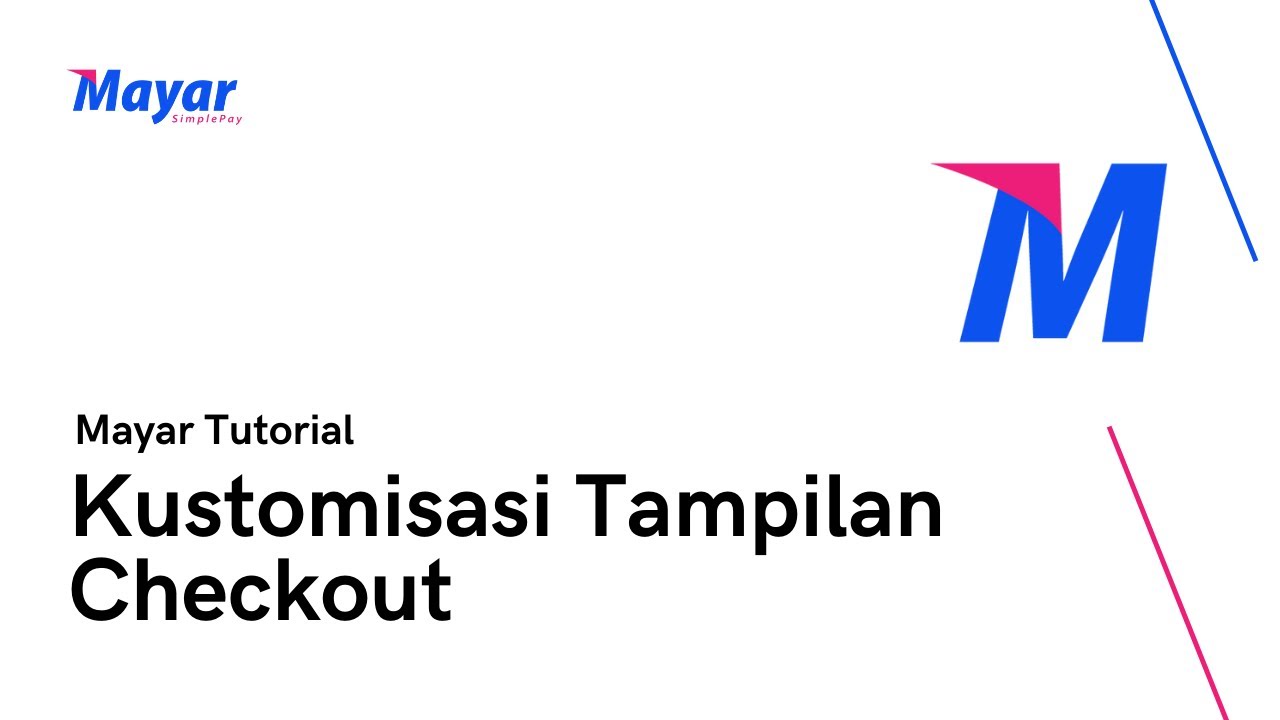 Kustomisasi Tampilan Halaman Checkout - Tutorial Mayar.ID - YouTube