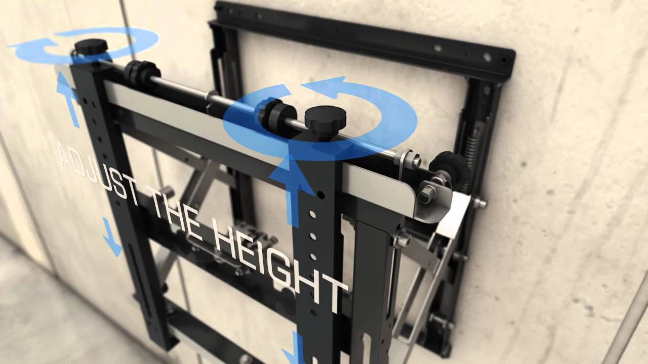 M Public Video Wall Mount Push HD - 3D - YouTube