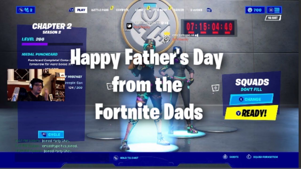 Happy Fathers Day from The Fortnite Dads - YouTube