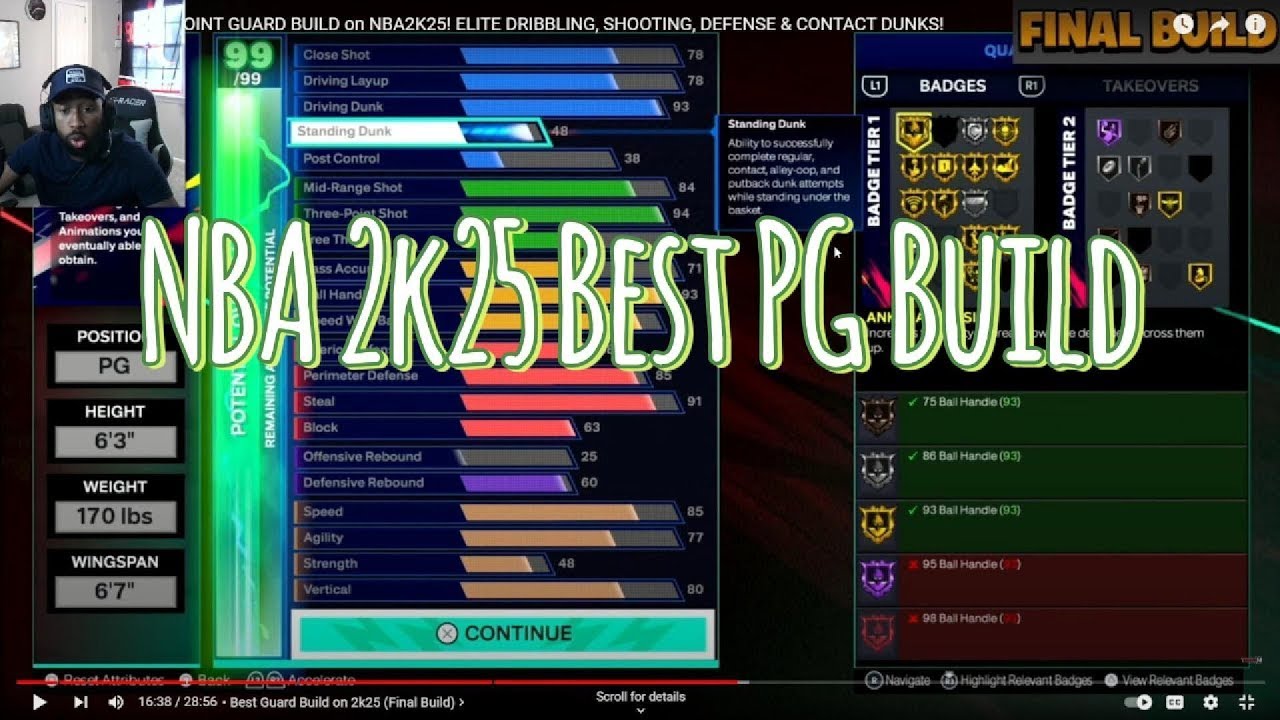 2k25 ISO Lockdown PG Builds are OP | ZiahReacts - YouTube