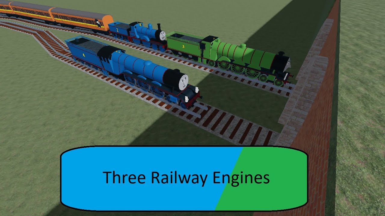 Roblox Three Railway Engines RWS Remake - YouTube