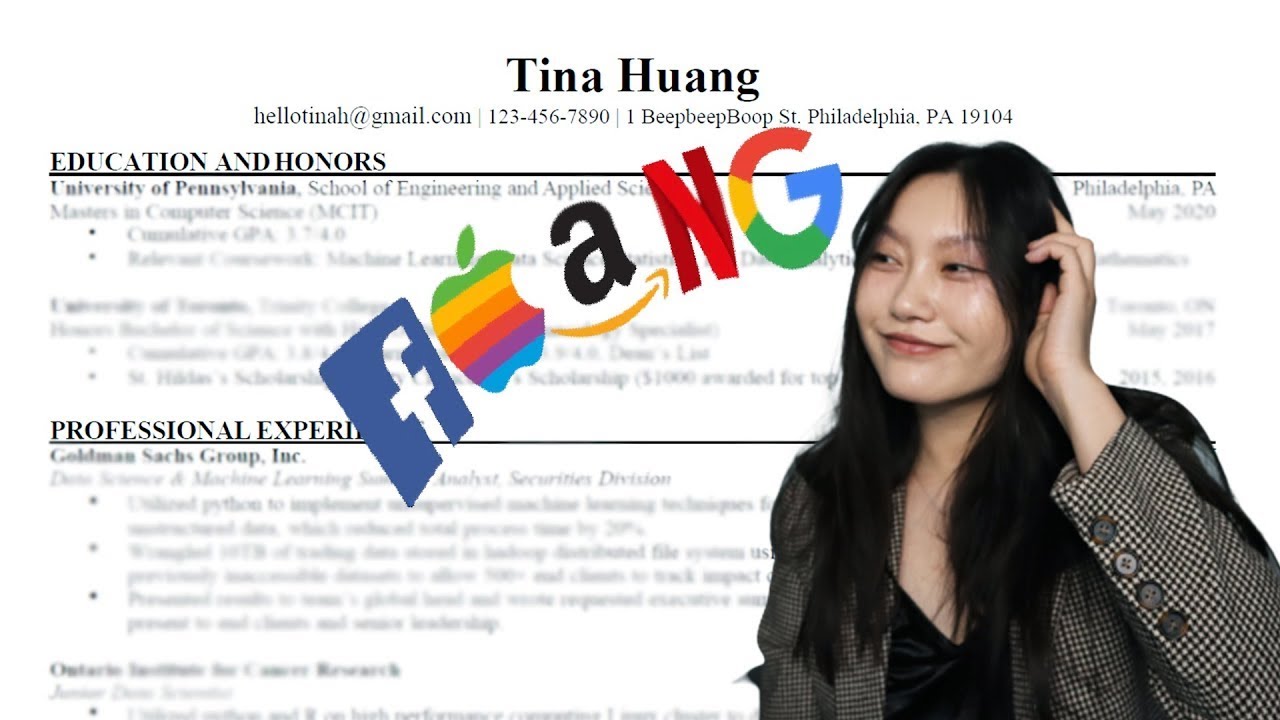 The software engineering resume that got me into FAANG and Goldman ...