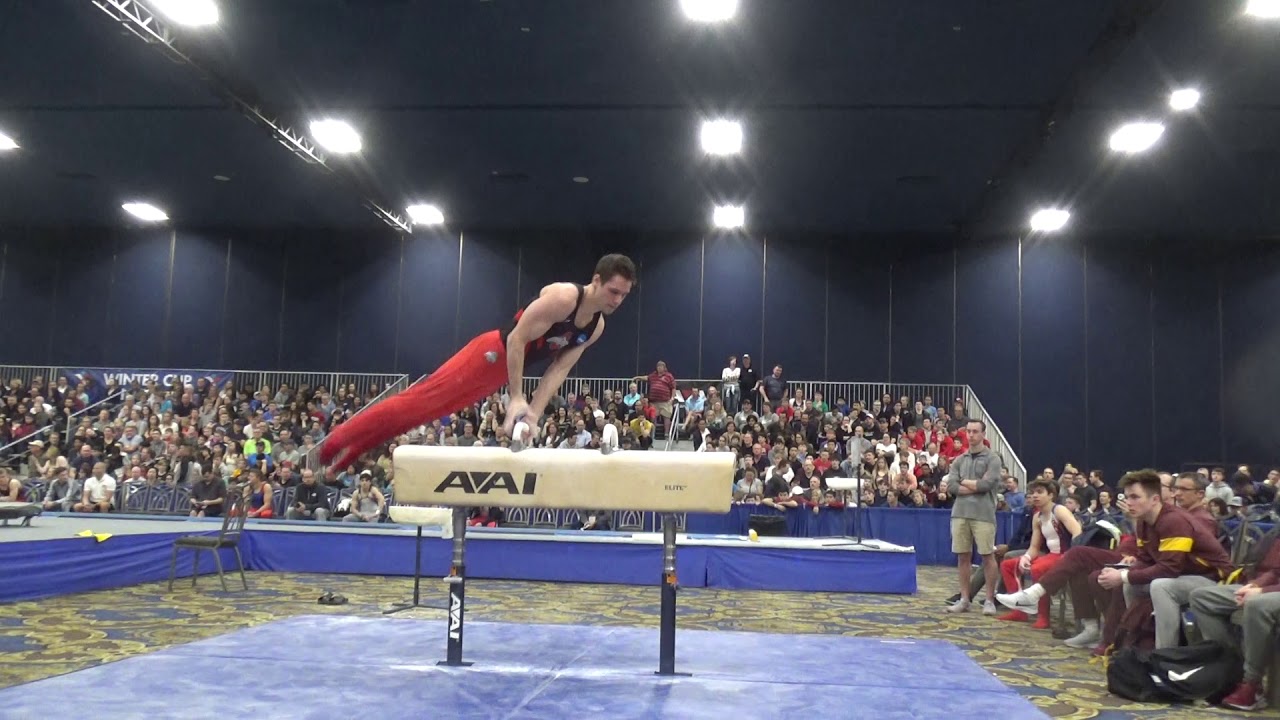 Alec Yoder - Pommel Horse - 2020 Winter Cup Finals - YouTube