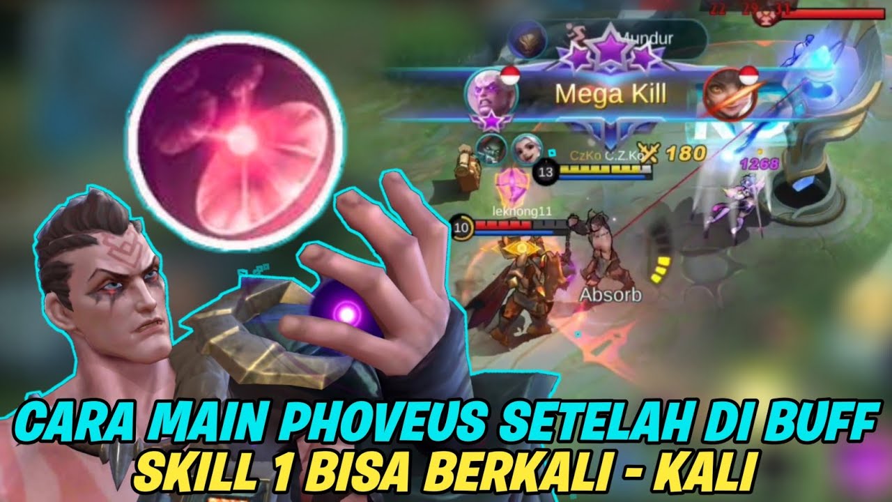 CARA MAIN PHOVEUS TERBARU - BUILD TERSAKIT PHOVEUS - PHOVEUS MLBB - YouTube