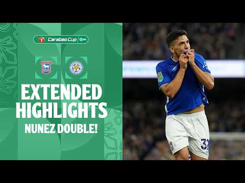 NUNEZ DOUBLE! | Ipswich Town v Leicester City extended highlights