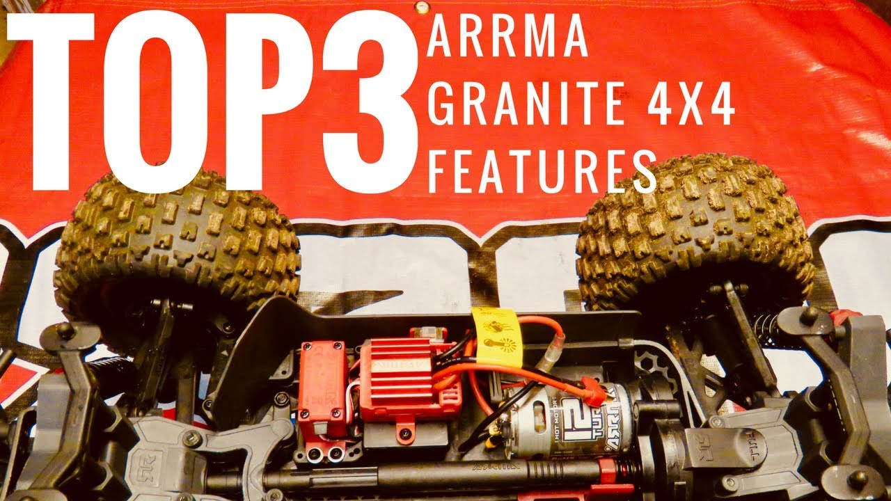 Top 3 ARRMA Granite 4x4 Features - Easiest RC Car To Work On? - YouTube